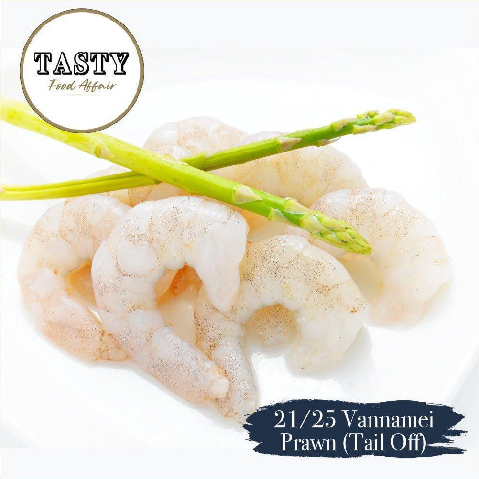 21/25 Vannamei Prawn Tail Off