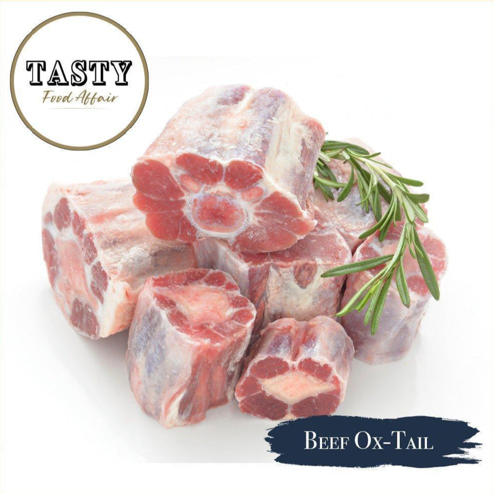 Grass Fed Beef Ox-Tail Cut | Tasty Food Affair
