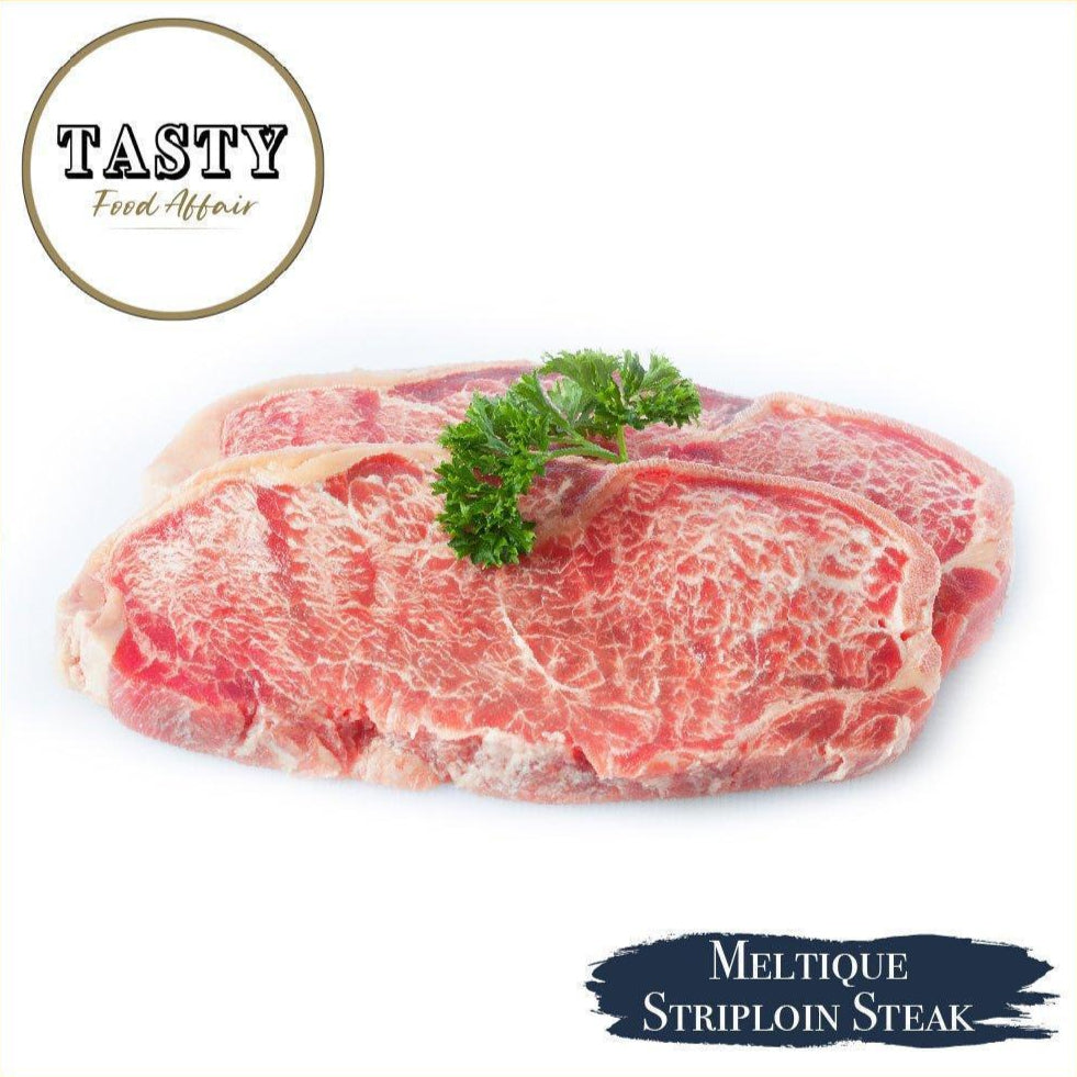 Marbled Meltique Beef Striploin Steak